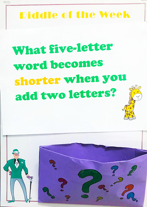 Riddle of the Week – Açı Okulları